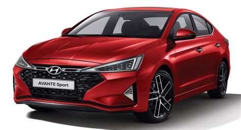 Koreas 2019 Hyundai Avante Sport Previews Facelifted Elantra Sport For