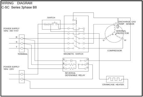 Refrigeration Compressor Wiring Diagram