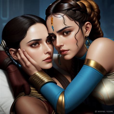Naked Carttons Padme Amidala And Ashoka Tano Two Iconic