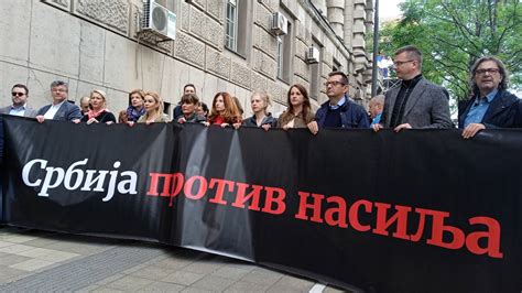 Tab Opozicije Plan Protesta Srbija Protiv Nasilja Zavisi Od Poteza