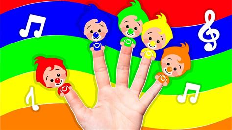 Familia Dedo De Colores Canciones Infantiles Plim Plim Youtube