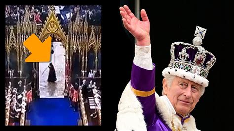 VÍDEO La Muerte con su guadaña inesperado invitado en la coronación