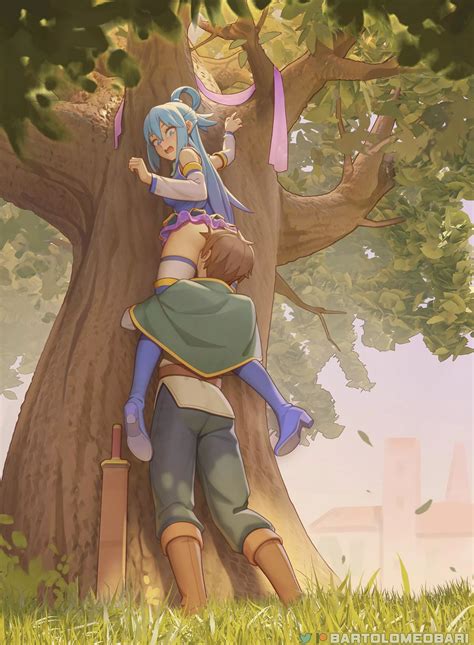 Aqua Kazuma Bartolomeobari KonoSuba Nudes Rule34 NUDE PICS ORG