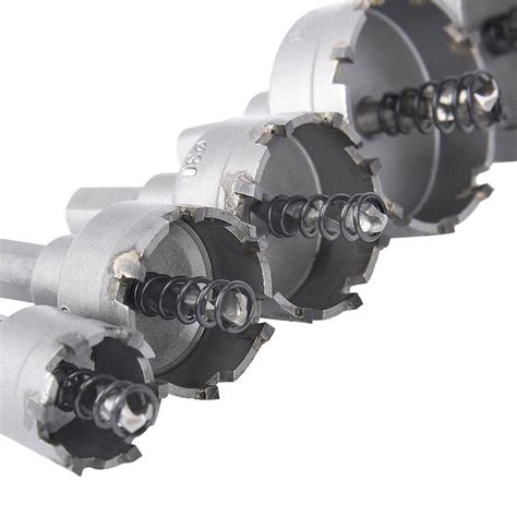 Lochsäge Hartmetall HM Bohrkrone Kreisschneider für Edelstahl 16 50 mm