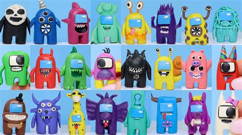 All Bosses Making Garten Of Banban In Among Us New Monsters Sculptures