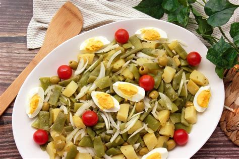 Ensalada De Patatas Y Jud As Verdes Un Plato Riqu Simo Sano Y Muy F Cil
