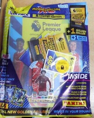 Panini Adrenalyn Xl Premier League Starter Pack Packets Cards