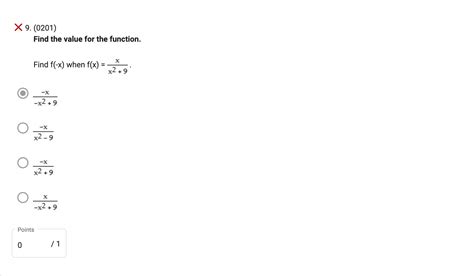 solved find f −x when f x x2 9x −x2 9−x x2−9−x x2 9−x