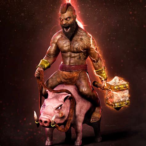 Hog Rider ZBrushCentral