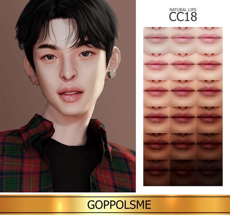 Sims 4 Natural Lip Overlay Sitelip Org