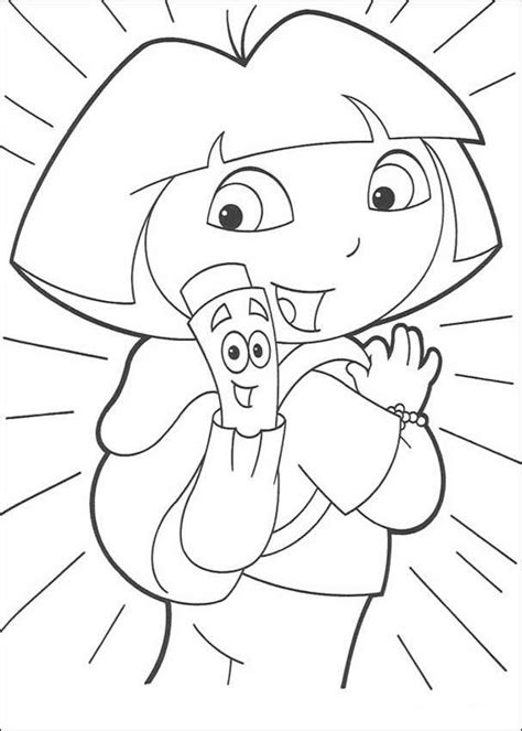 Dora The Explorer Swiper Coloring Pages Clip Art Library