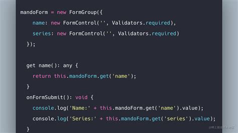 Angular Formgroup