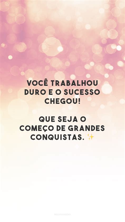 30 frases de parabéns pela conquista que reconhecem suas vitórias