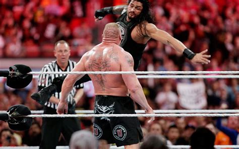 Roman Reigns Vs Brock Lesnar Wallpapers Wallpaper Cave