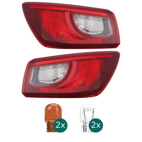 Depo TYC Rückleuchte außen W21 5W WY21W links passt für Mazda CX 3