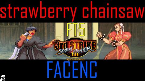 Street Fighter III Third Strike Strawberry Chainsaw Makoto Vs