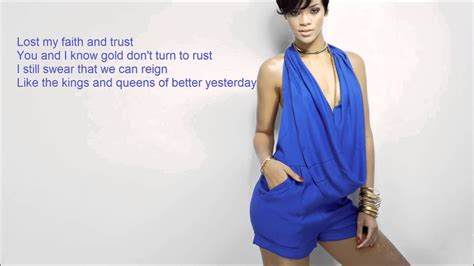 Rihanna Towards The Sun Lyrics YouTube