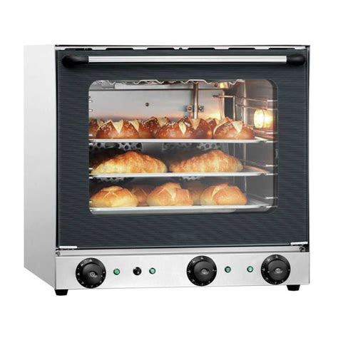 Hornos eléctricos de convección profesional 440 x 320 con grill y vapor