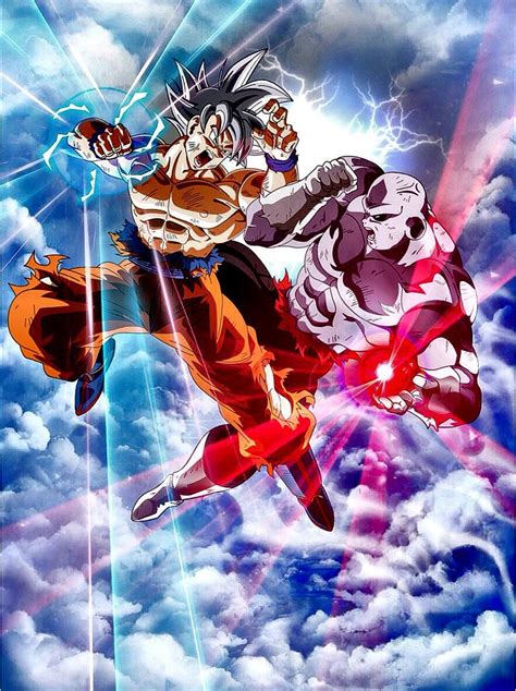 Goku Ultra Instinto Vs Jiren Dibujo De Goku Pantalla De Goku Y