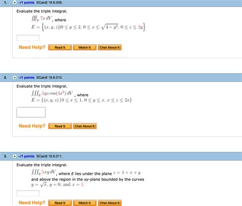 Solved Evaluate The Triple Integral E X Y Z Y Chegg
