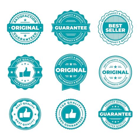 Premium Vector Premium Quality Label Badge Vector Set