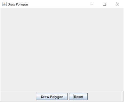 Swing How Do I Connect The Dots To Get A Polygon In Java Stack
