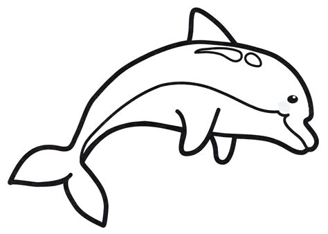 Dibujos De Delfines Para Colorear