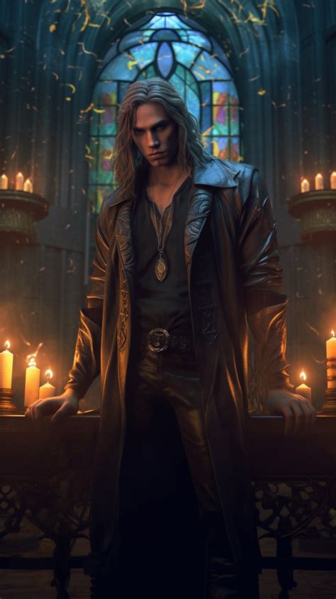 Vampire Created With AI By Amanda Church Fantasy Art Men Fantasy