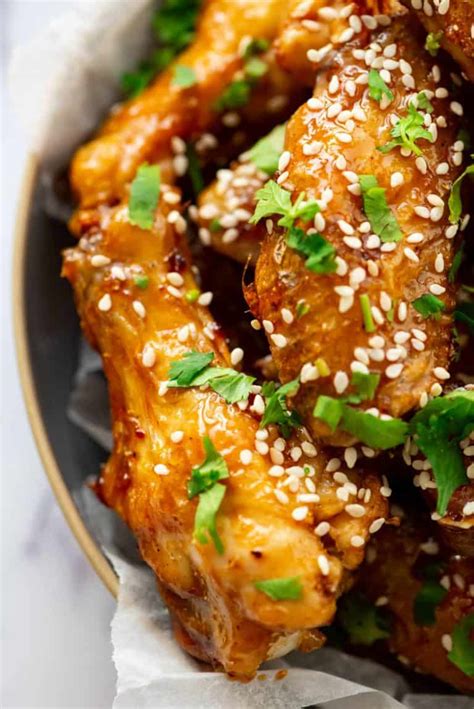 Honey Glazed Chicken Wings Recipe The Cookie Rookie® Video