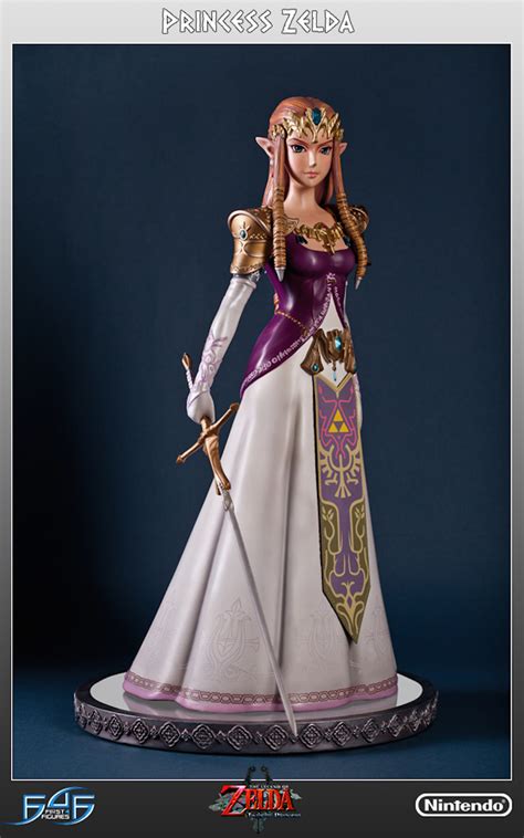 Check Out First 4 Figures Twilight Princess Zelda Statue Available