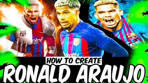 Ronald Araujo Ea Sports Fc Virtual Pro Lookalike Tutorial Youtube