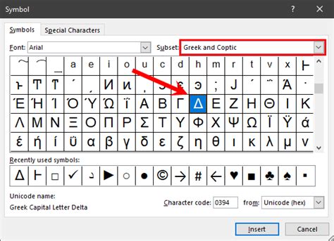Wie F Ge Ich Das Delta Symbol In Excel Ein Tutorial