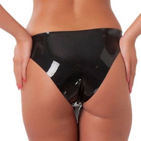 Culotte En Latex Avec Gode Interne Et Externe Sexy Center