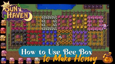 Sun Haven How To Use Bee Box To Make Honey YouTube