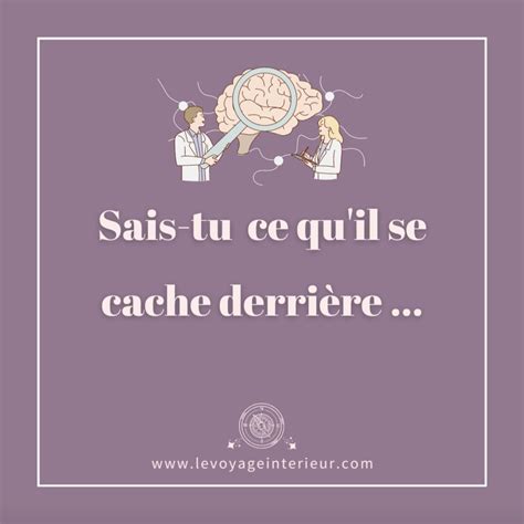 Sais tu ce qu il se cache derrière Le Voyage Intérieur