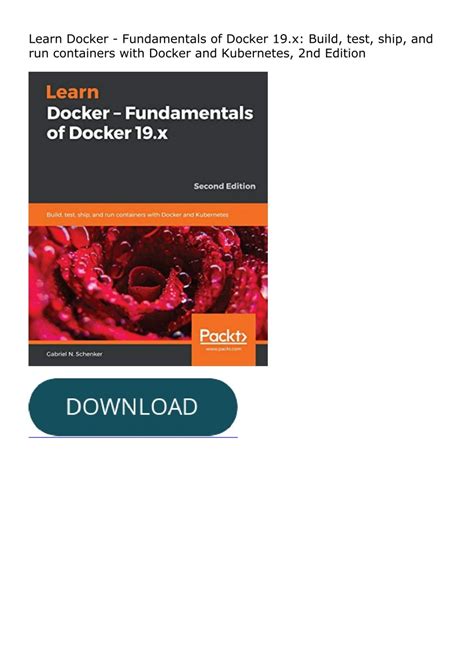 Learn Docker Fundamentals Of Docker X Build Test Ship And Run