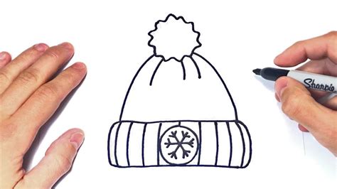 Cómo dibujar un Gorro Paso a Paso Dibujos de Ropa YouTube