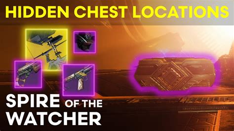 All Hidden Chests Spire Of The Watcher Dungeon S Destiny