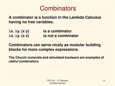 cse s tanimoto lambda calculus ppt download