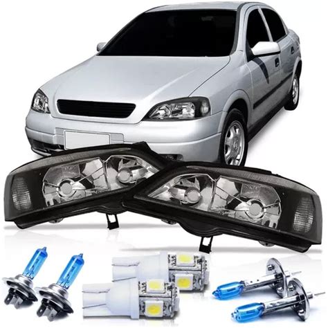 Par Farol Astra M Scara Negra Frete Gr Tis