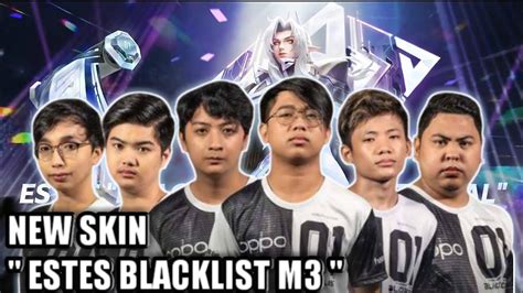 New Skin Mobile Legends Estes Blacklist Internasional Mobile