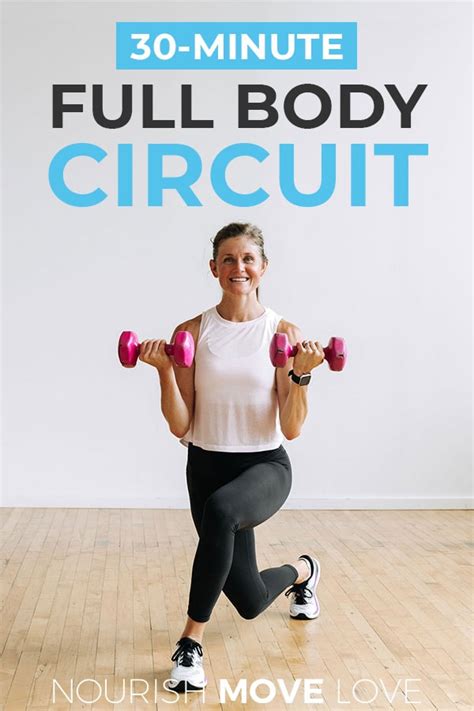 30 Minute Full Body Circuit Training Video Nourish Move Love