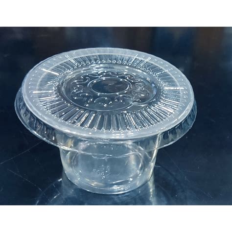 Jual PABRIKPLASTIK24 Gelas Jelly Agar Puding Pudding Eskrim Isi 50pcs