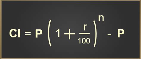 compound interest formula definition calculator questions and examples