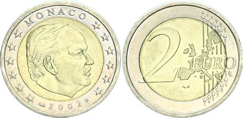Monaco Euro Kursm Nze F Rst Rainer Iii Stempelglanz Bankfrisch