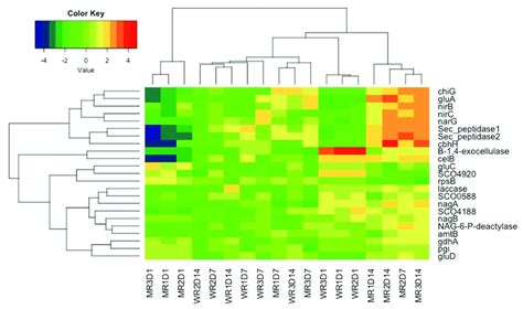 Heatmap Of Log Fold Change LFC Comparisons Of Differential Gene