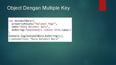 Mengenal JSON DWI SUSANTO Mengenal JSON Javascript Object