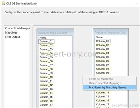 How To Automatically Sync SSIS Columns In A Data Flow MS BI