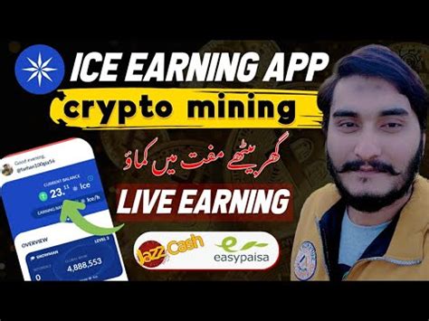 Ice Mining Earning App Real Crypto Mining App In Pakistan Online