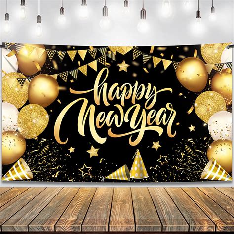 Amazon KatchOn XtraLarge Happy New Year Banner 72x44 Inch